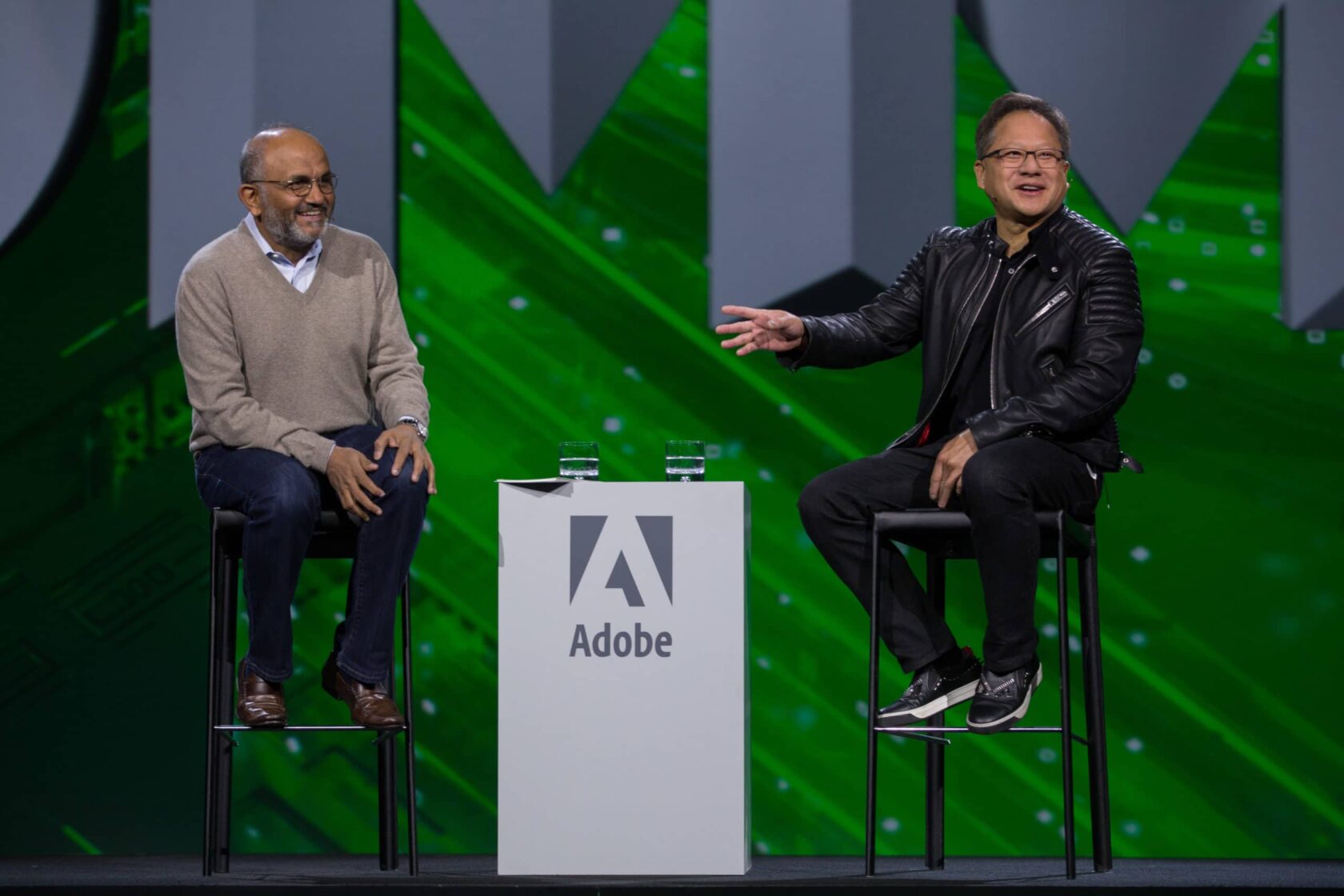Adobe 與 NVIDIA 兩邊的執行長討論合作關係，迸發出新的發展機會 - NVIDIA 台灣官方部落格